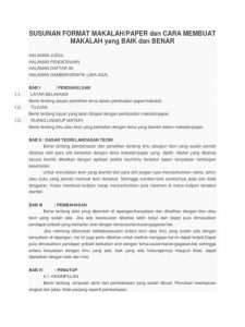 27+ Contoh Paper Singkat, Sederhana, penelitian, kuliah & Cara Membuat